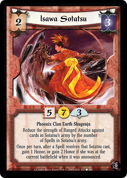 Isawa Sotatsu/card | L5r: Legend of the Five Rings Wiki | Fandom