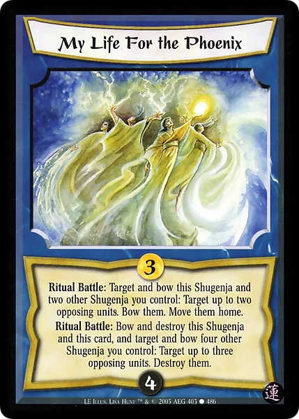 My Life for the Phoenix/card | L5r: Legend of the Five Rings Wiki | Fandom