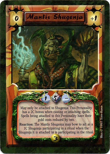 Mantis Shugenja/card | L5r: Legend of the Five Rings Wiki | Fandom