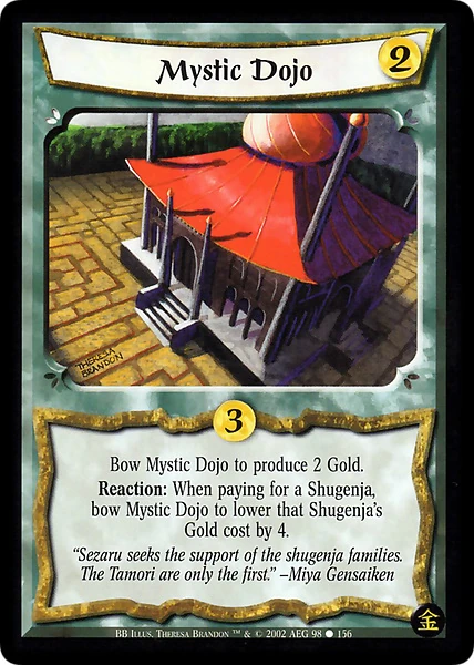 Mystic Dojo/card | L5r: Legend of the Five Rings Wiki | Fandom