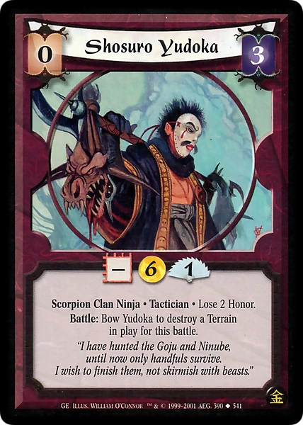 Shosuro Yudoka/card2 | L5r: Legend of the Five Rings Wiki | Fandom
