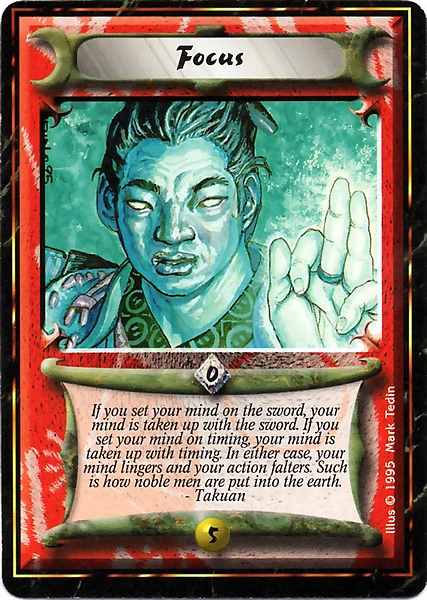 Focus/card | L5r: Legend of the Five Rings Wiki | Fandom
