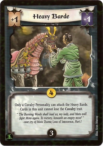 Heavy Barde/card | L5r: Legend of the Five Rings Wiki | Fandom