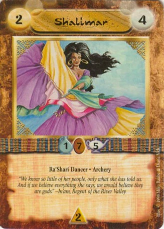 Shalimar/card | L5r: Legend of the Five Rings Wiki | Fandom