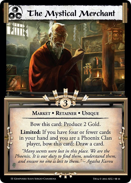 The Mystical Merchant/card | L5r: Legend of the Five Rings Wiki | Fandom