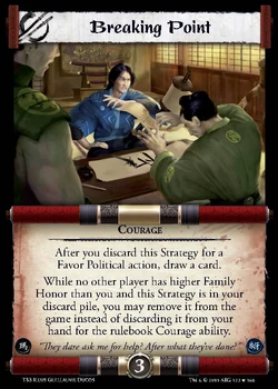 Breaking Point/card | L5r: Legend of the Five Rings Wiki | Fandom