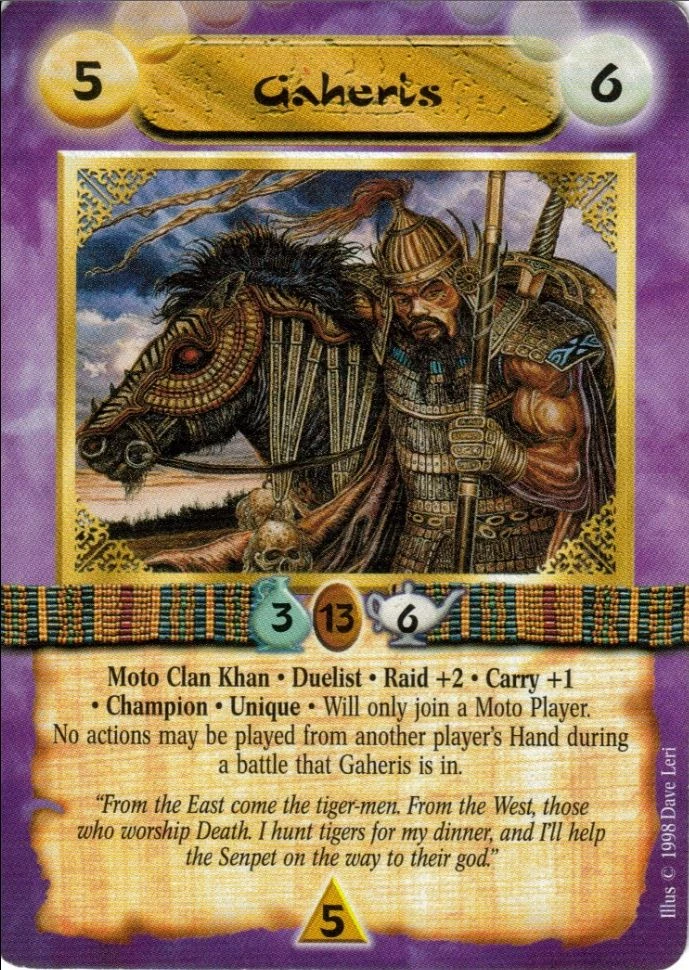 Gaheris/card | L5r: Legend of the Five Rings Wiki | Fandom