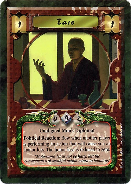 Taro/card | L5r: Legend of the Five Rings Wiki | Fandom