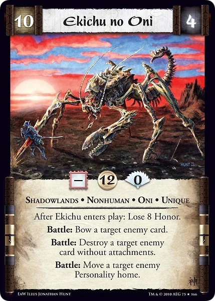 Ekichu no Oni/card | L5r: Legend of the Five Rings Wiki | Fandom
