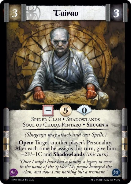 Tairao/card | L5r: Legend of the Five Rings Wiki | Fandom