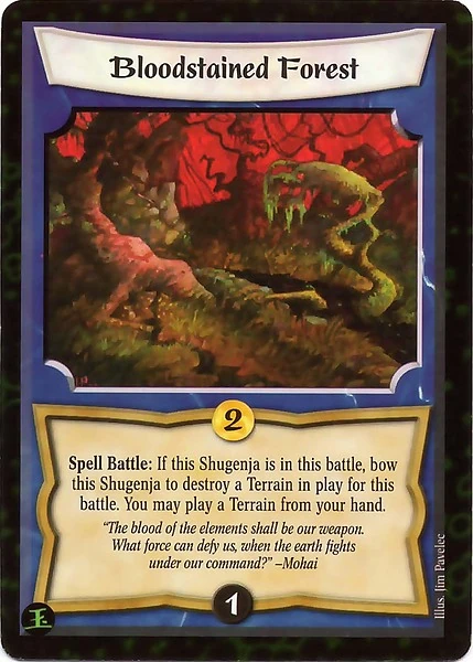 Bloodstained Forest/card | L5r: Legend of the Five Rings Wiki | Fandom