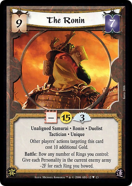 The Ronin/card2 | L5r: Legend of the Five Rings Wiki | Fandom