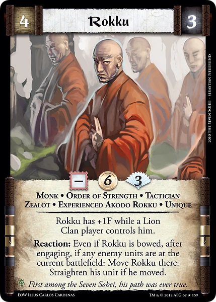 Rokku/card | L5r: Legend of the Five Rings Wiki | Fandom