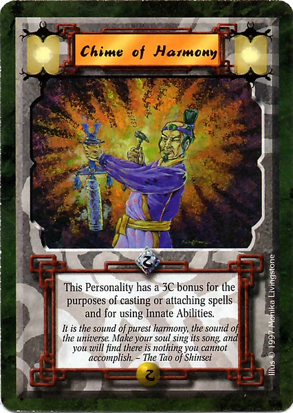 Chime of Harmony/card | L5r: Legend of the Five Rings Wiki | Fandom