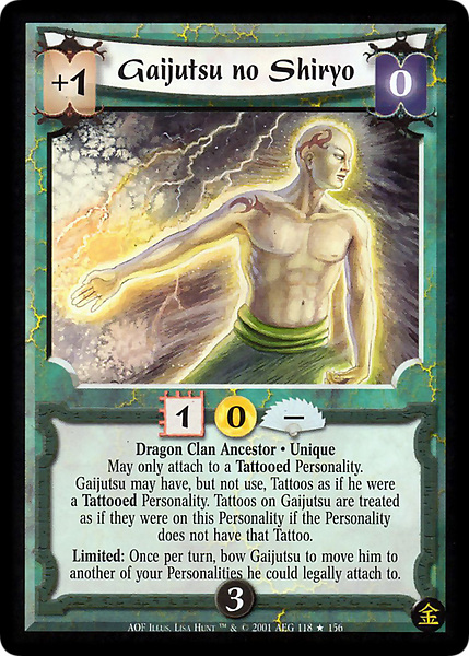 Gaijutsu No Shiryocard L5r Legend Of The Five Rings Wiki Fandom