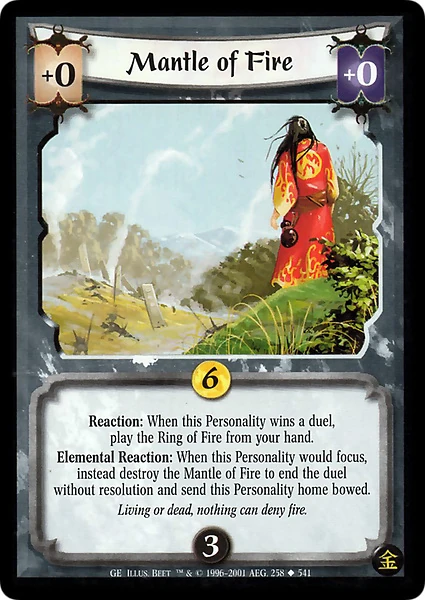 Mantle of Fire/card2 | L5r: Legend of the Five Rings Wiki | Fandom