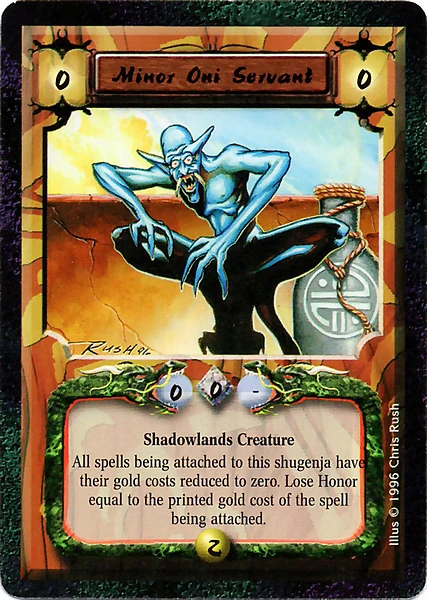 Minor Oni Servant/card | L5r: Legend of the Five Rings Wiki | Fandom