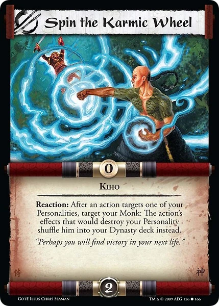 Spin the Karmic Wheel/card | L5r: Legend of the Five Rings Wiki | Fandom