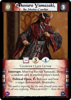 Shosuro Yamazaki, the Master Courtier/card | L5r: Legend of the Five ...