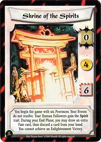 Shrine of the Spirits/card | L5r: Legend of the Five Rings Wiki | Fandom