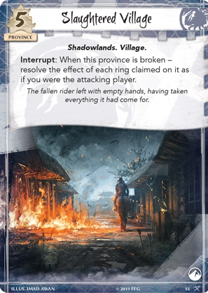 Slaughtered Village - Legend of the Five Rings Wiki