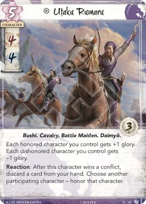Utaku Rumaru - Legend of the Five Rings Wiki