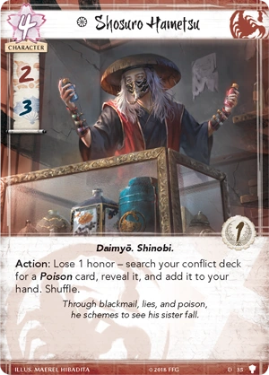 Shosuro Hametsu - Legend of the Five Rings Wiki