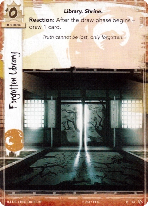 Forgotten Library - Legend of the Five Rings Wiki