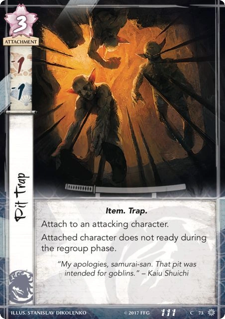 Pit Trap - Legend of the Five Rings Wiki