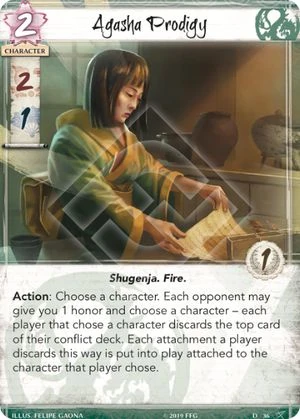 Agasha Prodigy - Legend of the Five Rings Wiki