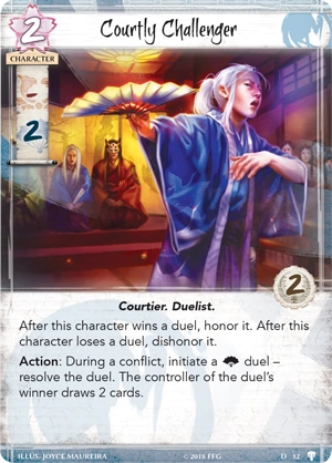 Courtly Challenger - Legend of the Five Rings Wiki