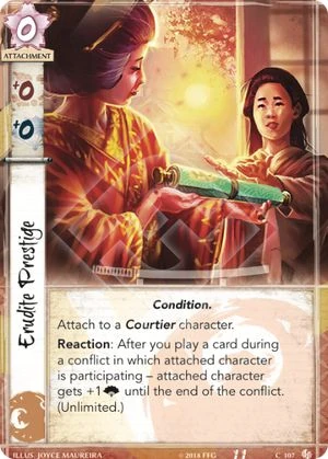 Erudite Prestige - Legend of the Five Rings Wiki