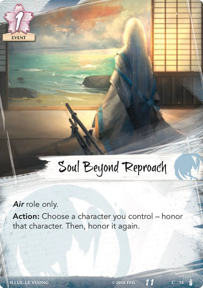 Soul Beyond Reproach - Legend of the Five Rings Wiki