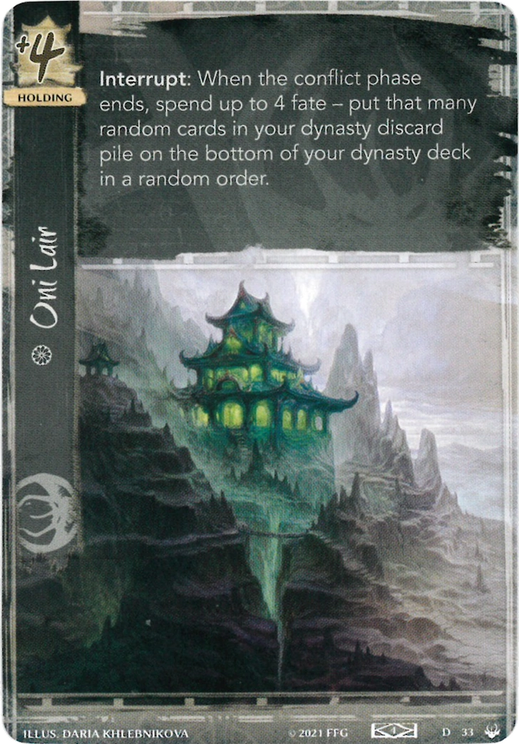 Oni Lair - Legend of the Five Rings Wiki