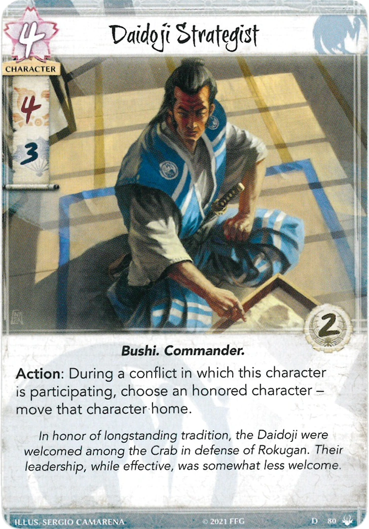 Daidoji Strategist - Legend of the Five Rings Wiki