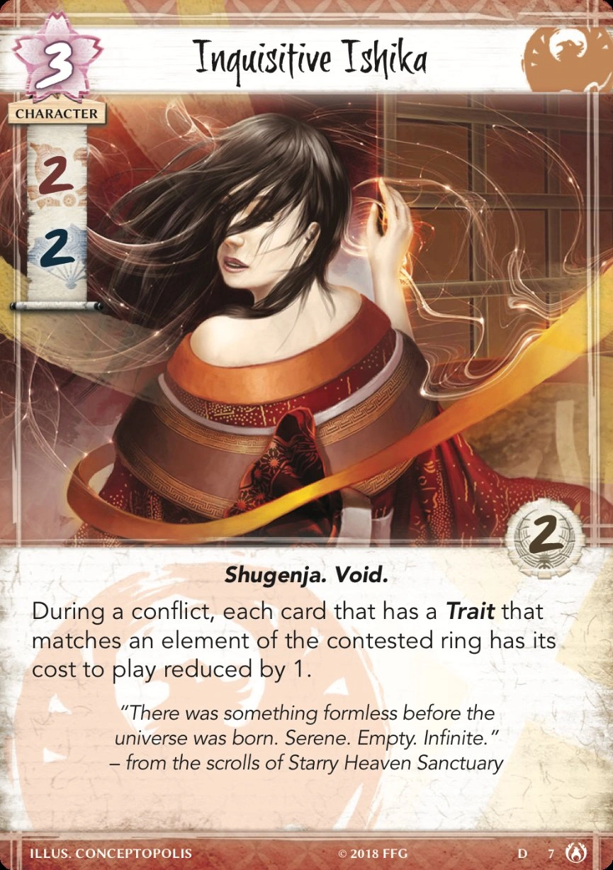 Inquisitive Ishika - Legend of the Five Rings Wiki