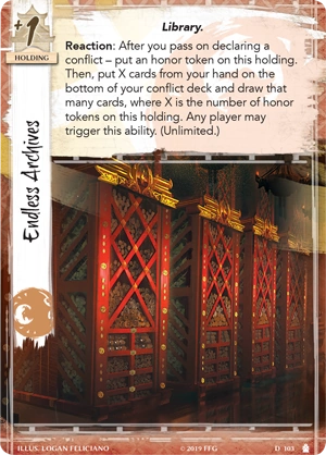 Endless Archives - Legend of the Five Rings Wiki