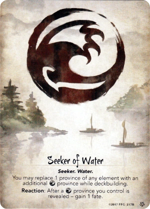 Seeker of Water - Legend of the Five Rings Wiki