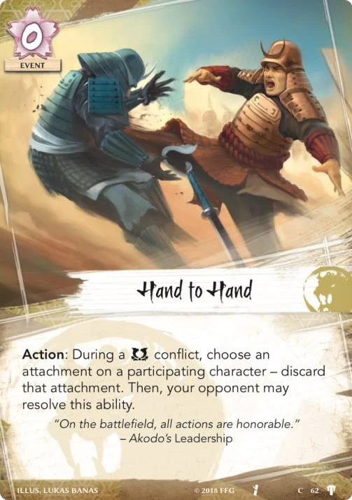 Hand to Hand - Legend of the Five Rings Wiki