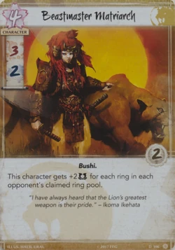 Beastmaster Matriarch - Legend of the Five Rings Wiki