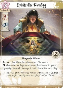 Spiritcaller Prodigy - Legend of the Five Rings Wiki
