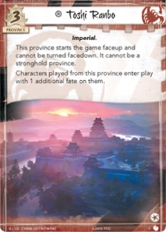 Toshi Ranbo - Legend of the Five Rings Wiki