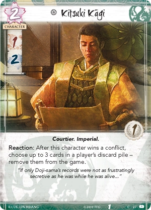 Kitsuki Kāgi - Legend of the Five Rings Wiki