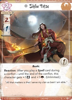 Shiba Tetsu - Legend of the Five Rings Wiki