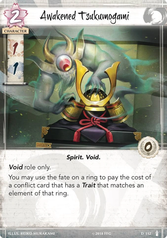 Awakened Tsukumogami - Legend of the Five Rings Wiki