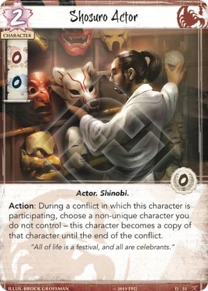 Shosuro Actor - Legend of the Five Rings Wiki