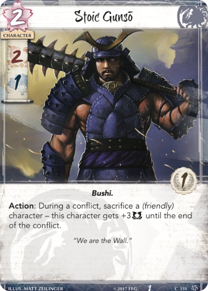 Stoic Gunsō - Legend of the Five Rings Wiki