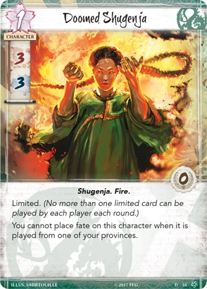 Doomed Shugenja - Legend of the Five Rings Wiki