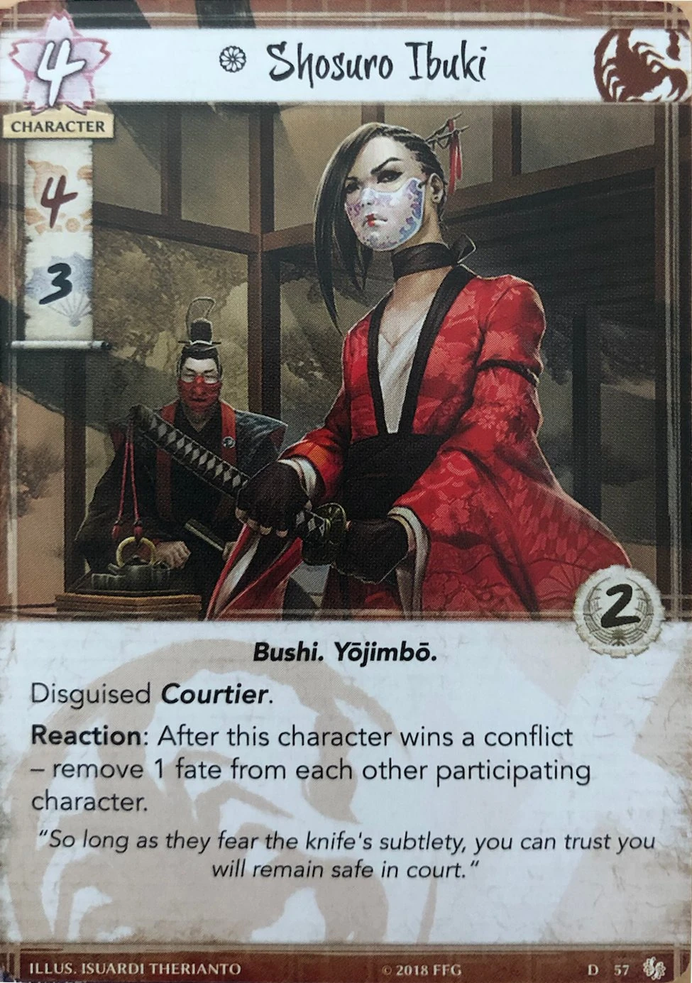 Shosuro Ibuki - Legend of the Five Rings Wiki