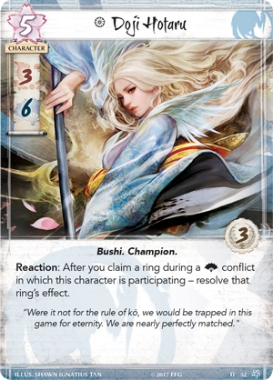 Doji Hotaru - Legend of the Five Rings Wiki